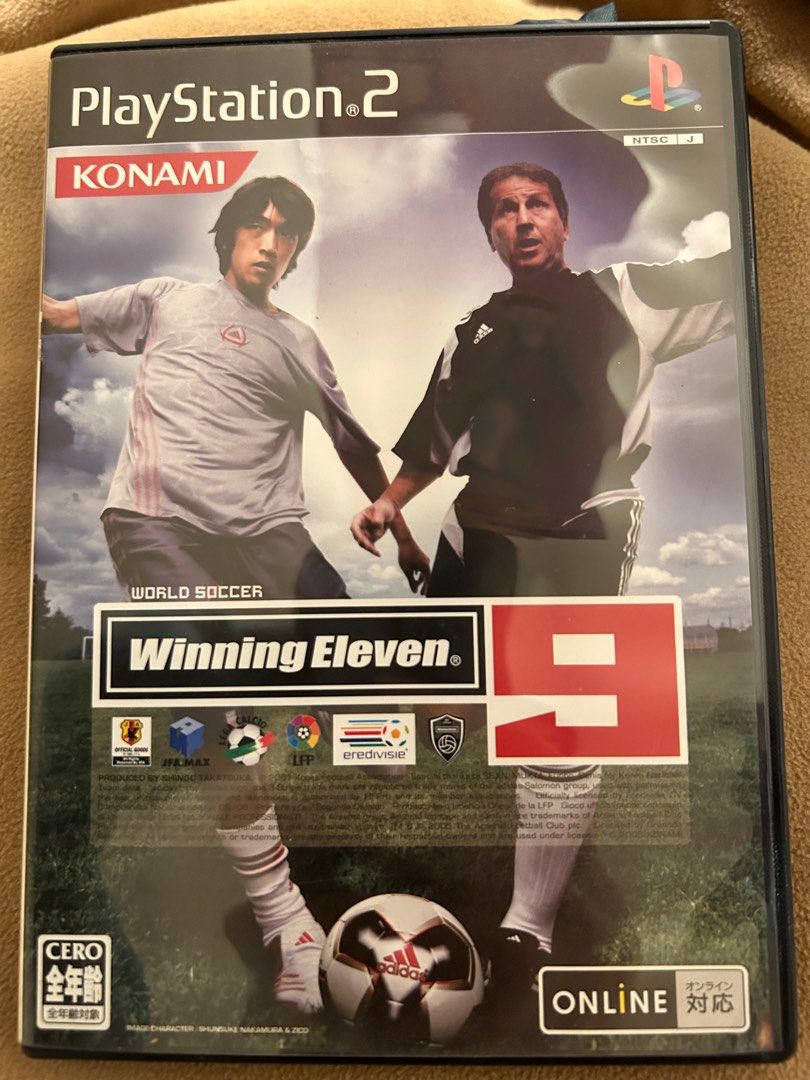 Winning eleven 9 PS2, 電子遊戲, 電子遊戲, PlayStation - Carousell