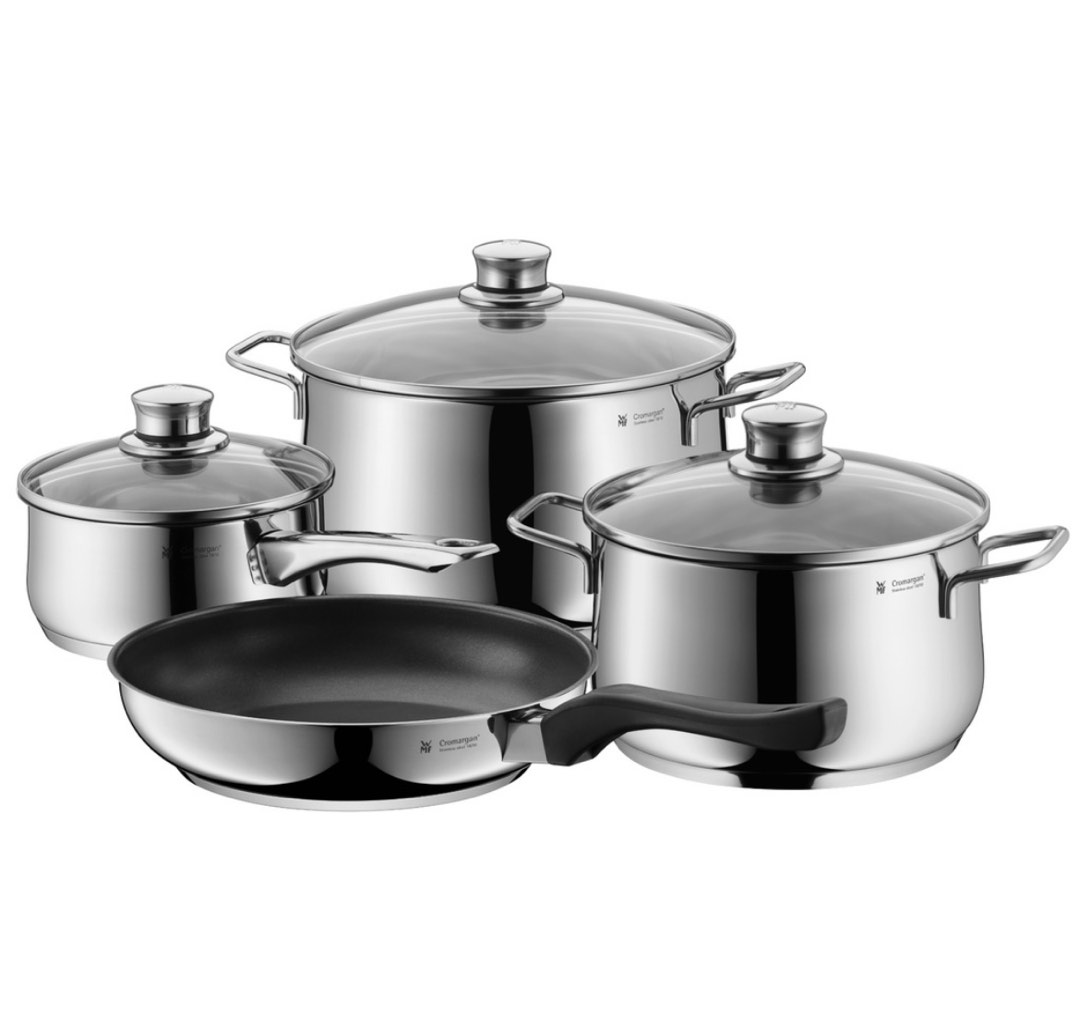 WMF Diadem Pot Set 4-Pieces Cookware Set, Furniture & Home Living ...