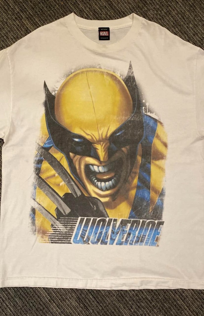 Wolverine Xmen Shirt, Men's Fashion, Tops & Sets, Tshirts & Polo Shirts ...