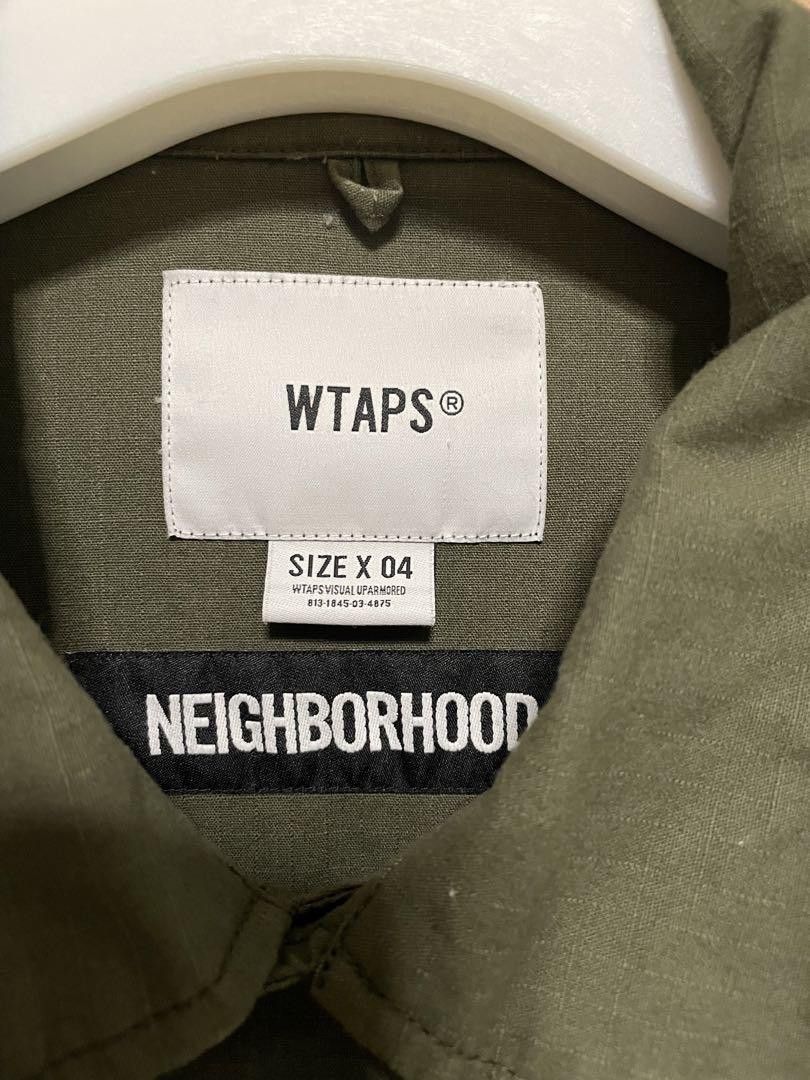 Wtaps x nbhd jungle olive, Men's Fashion, Coats, Jackets and Outerwear on Carousell
