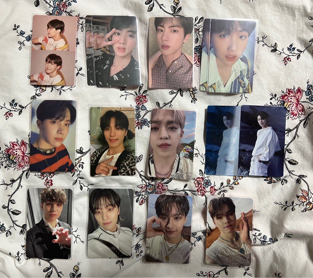 wts / lfb assorted bts seventeen pc |sector 17 s17 attacca face the sun fts map of the soul mots ...