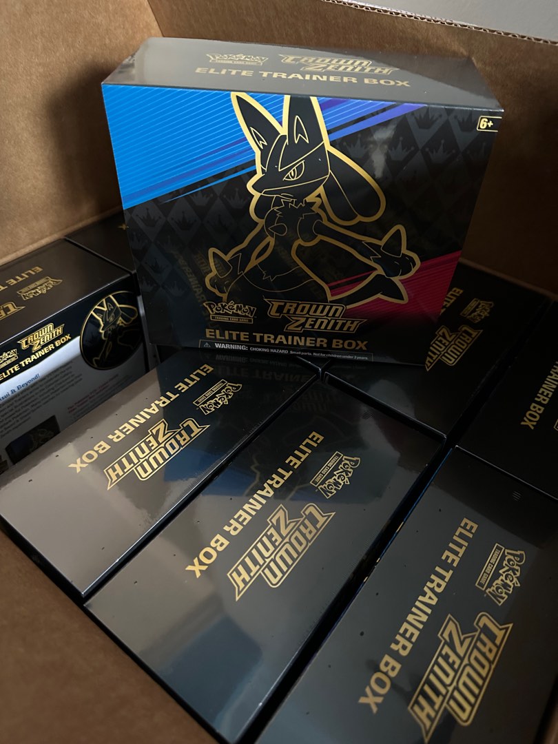 Pokemon TCG Crown zenith elite trainer boxes | Pikachu | Mewtwo sar ...