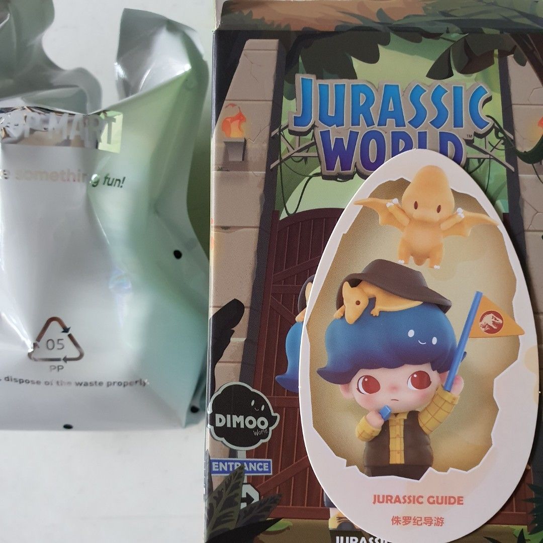 WTT/WTS Popmart Dimoo Jurassic World Jurassic Guide, Hobbies & Toys ...