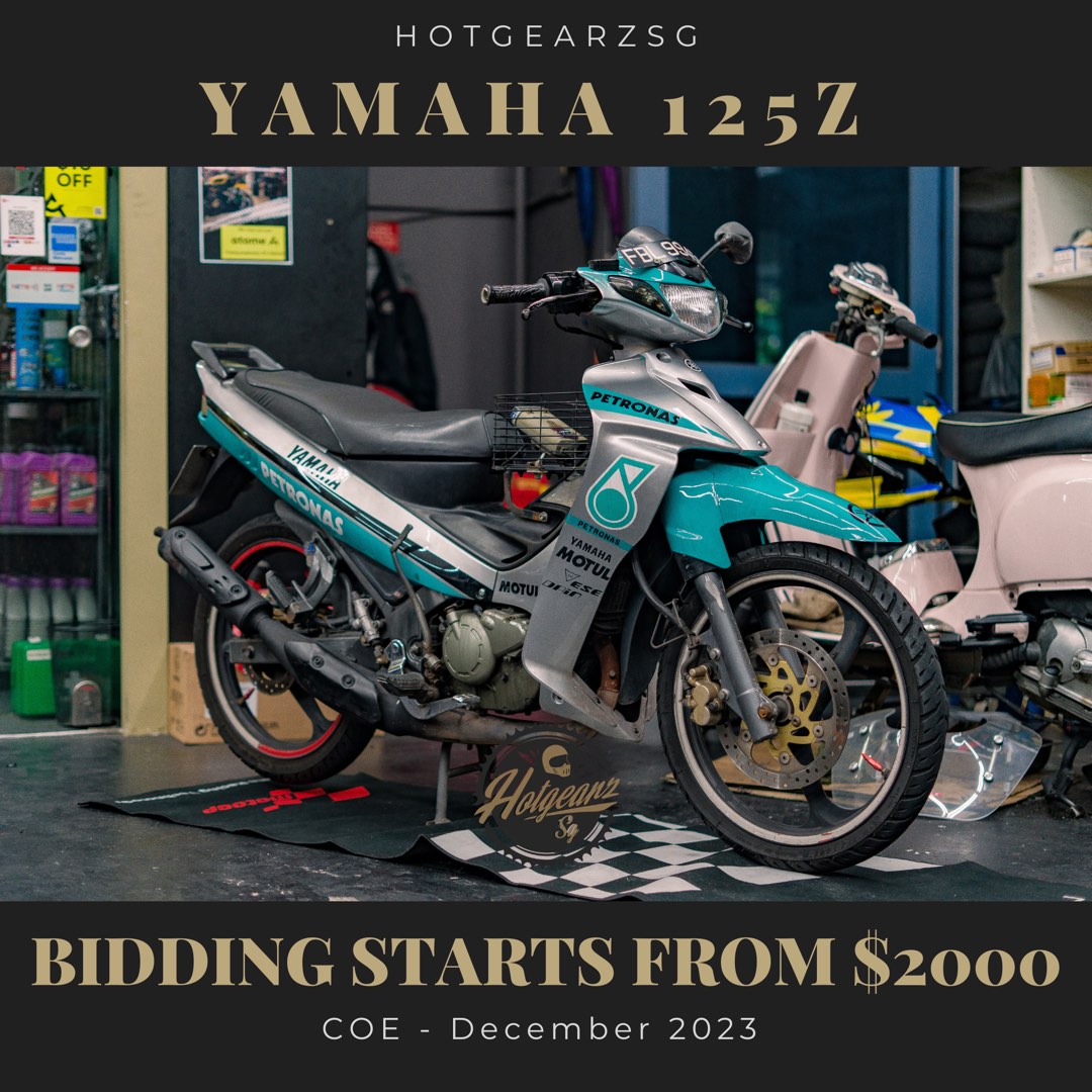 YAMAHA 125Z, Motorcycles, Motorcycles for Sale, Class 2B on Carousell