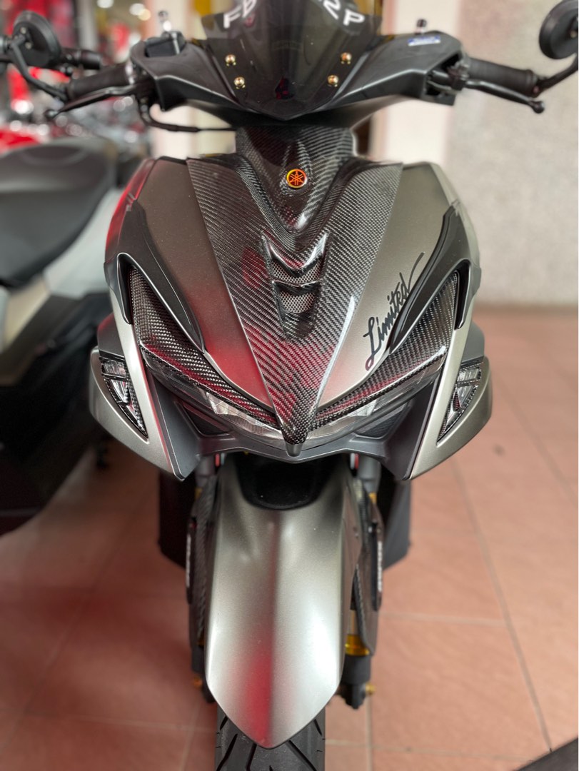 Yamaha Aerox 155 abs keyless , Motorcycles, Motorcycles for Sale, Class ...