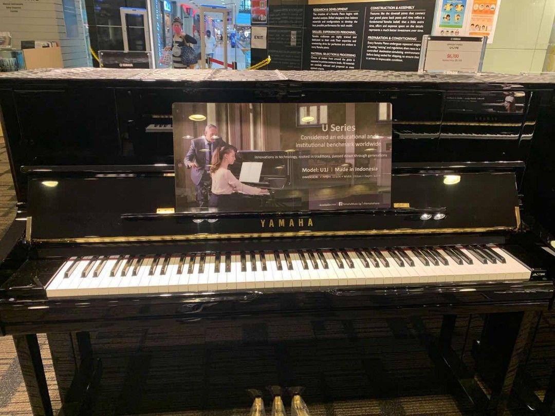 *NEW* Yamaha U1J Upright Piano, Hobbies & Toys, Music & Media, Musical Instruments on Carousell