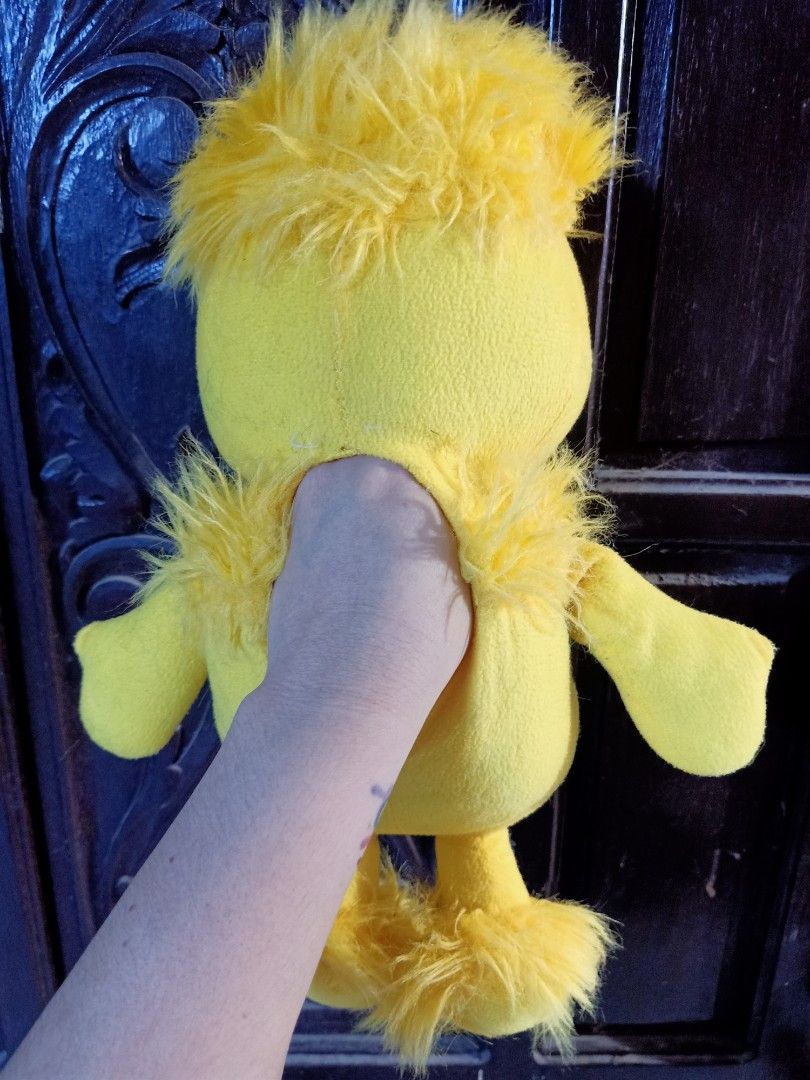 YELLOW MONSTER HAND PUPPET, Hobbies & Toys, Toys & Games on Carousell