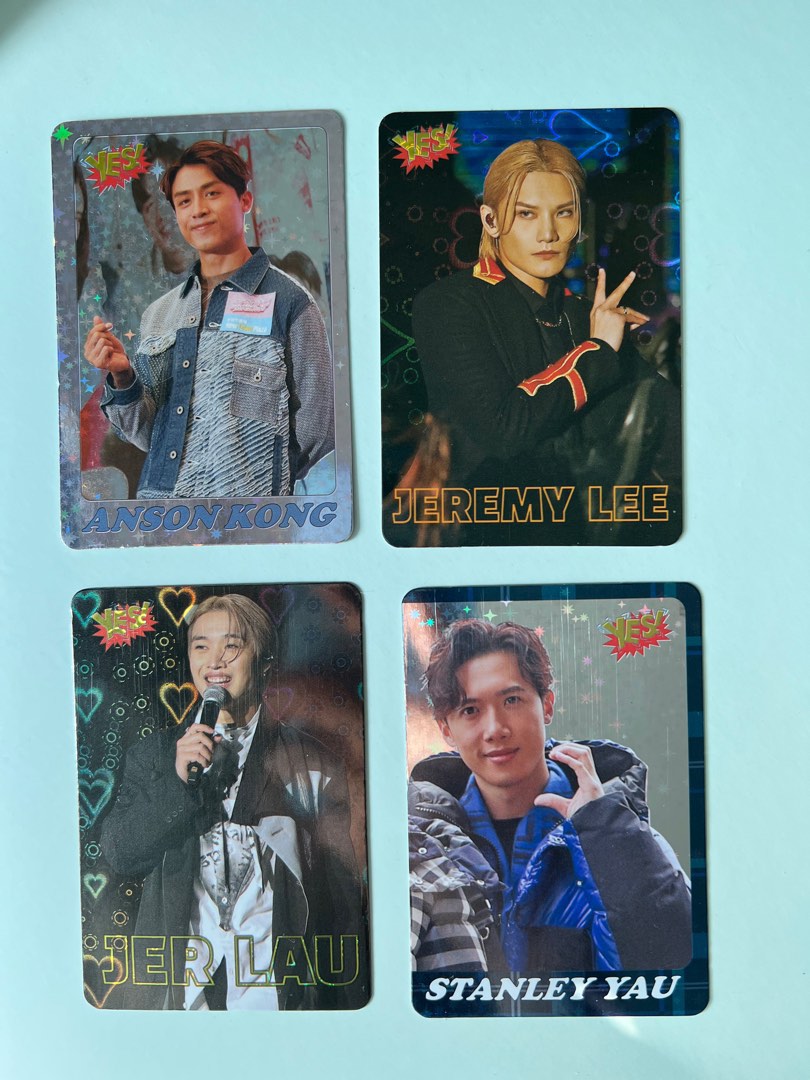 Yes card 90 期Mirror - Anson Kong Jeremy Jer Stanley, 興趣及遊戲, 收藏品及紀念品, 韓流 ...
