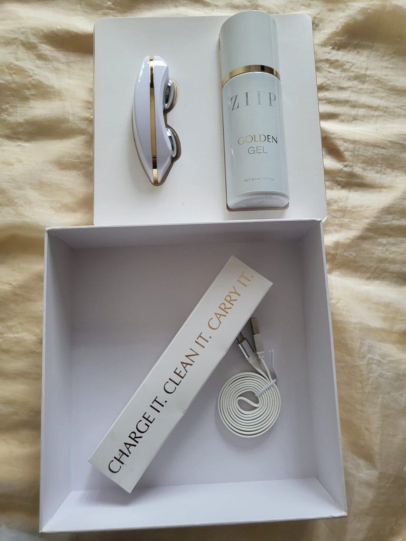 ZIIP GX Series device and gel, Beauty & Personal Care, Face, Face Care ...