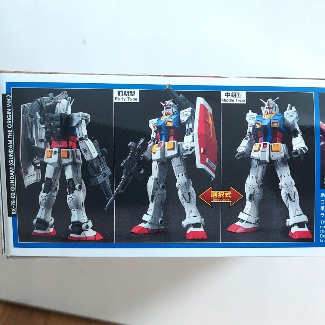 HG Gundam The Origin RX-78-02, Hobbies & Toys, Toys & Games on Carousell