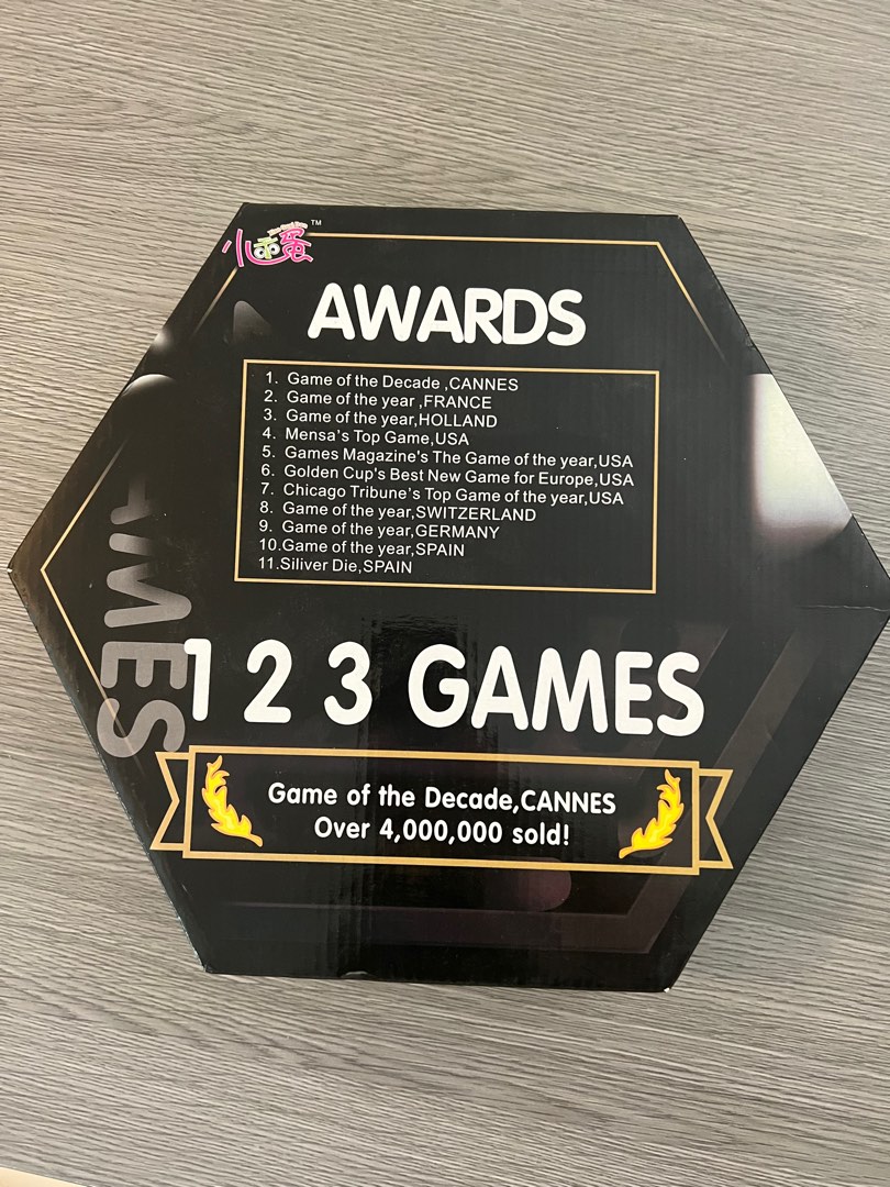 123 Games Board game (Abalone), 興趣及遊戲, 玩具 & 遊戲類 - Carousell