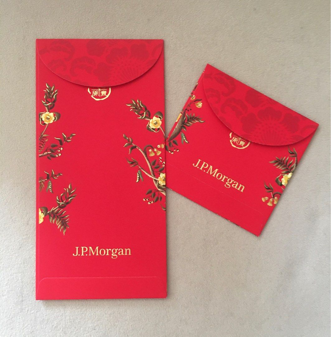 2023 Red Packet (JP Morgan) (2 Packs), Hobbies & Toys, Stationery ...