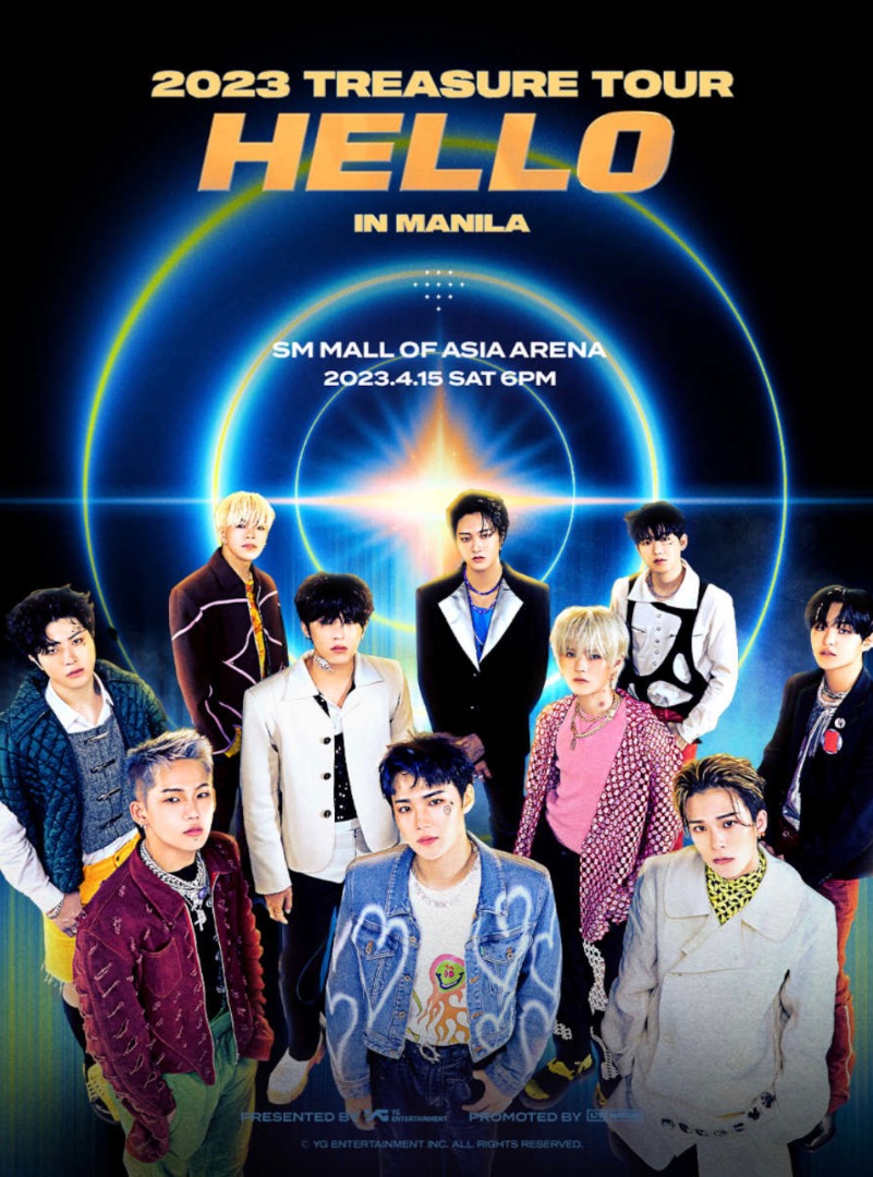 2023 Treasure "HELLO" in Manila VIP SC w/ Sendoff, Tickets & Vouchers ...