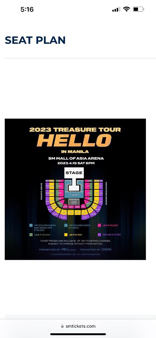 2023 Treasure "HELLO" in Manila VIP SC w/ Sendoff, Tickets & Vouchers ...