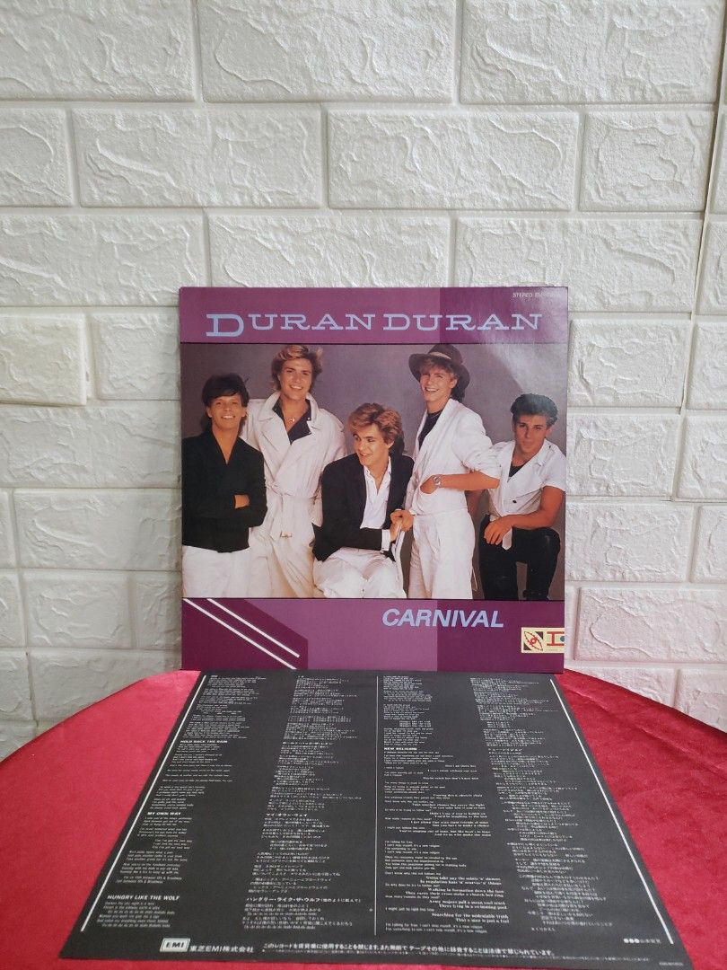 [444] JAPAN PRESS 1982 - DURAN DURAN _ CARNIVAL : vintage vinyl LP ...
