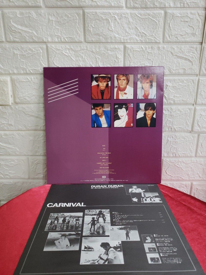 [444] JAPAN PRESS 1982 - DURAN DURAN _ CARNIVAL : vintage vinyl LP ...