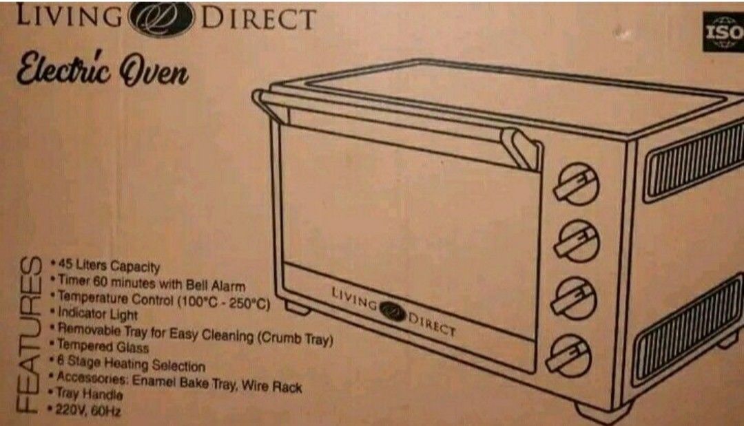 45L Electric Oven, TV & Home Appliances, Kitchen Appliances, Ovens ...