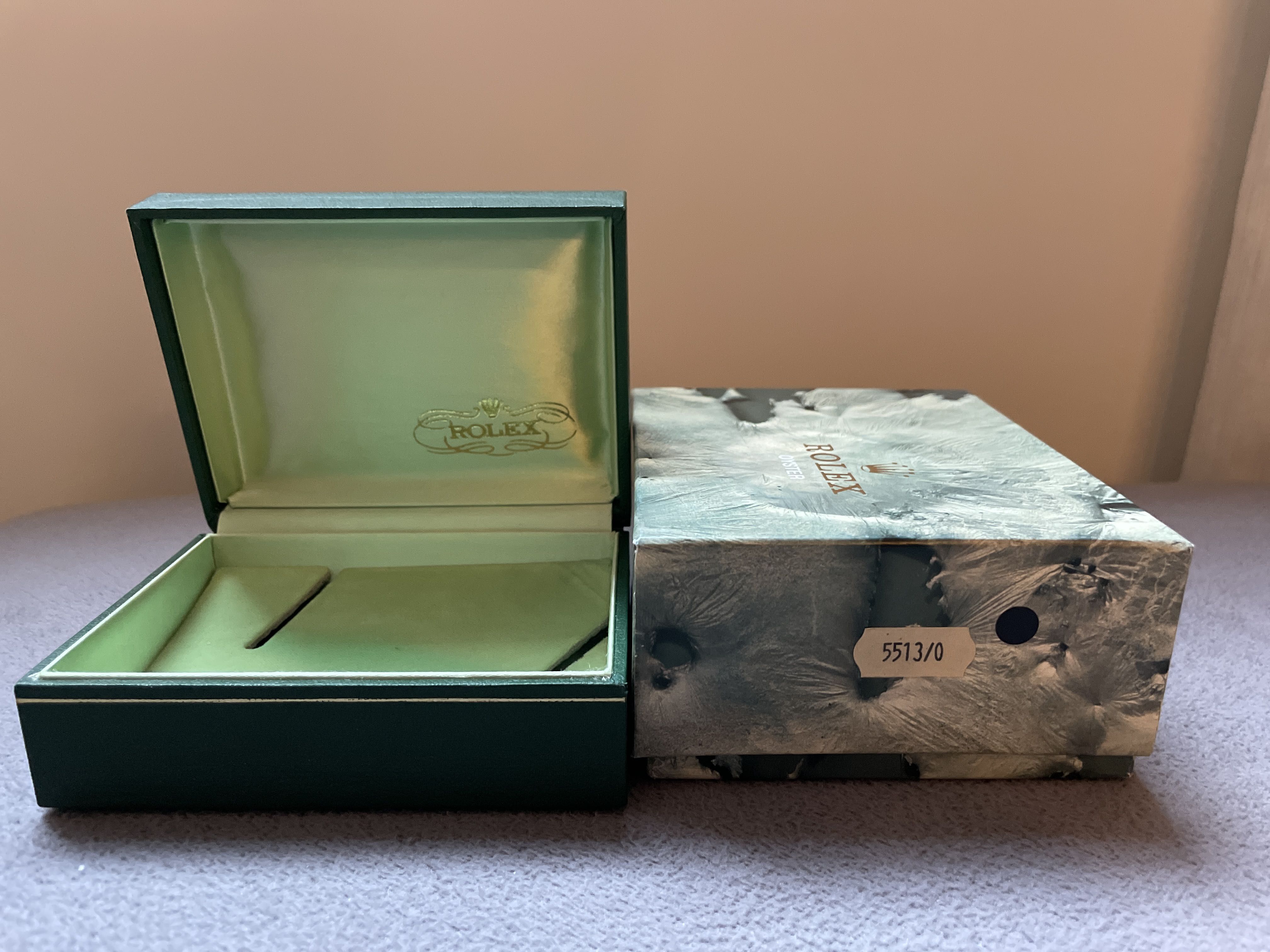 70s Rolex submariner 5513 original box, 男裝, 手錶及配件, 手錶 - Carousell