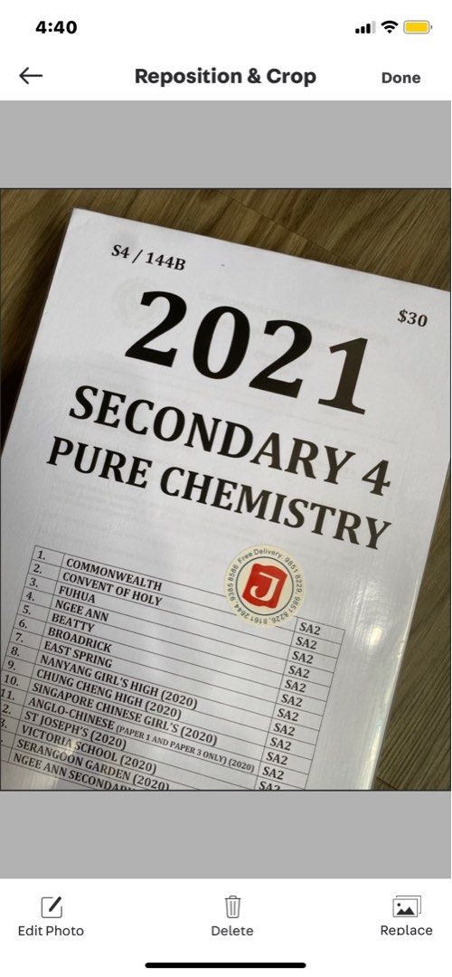 [ BRAND NEW ] full set of pure chem exam papers, Hobbies & Toys, Books ...