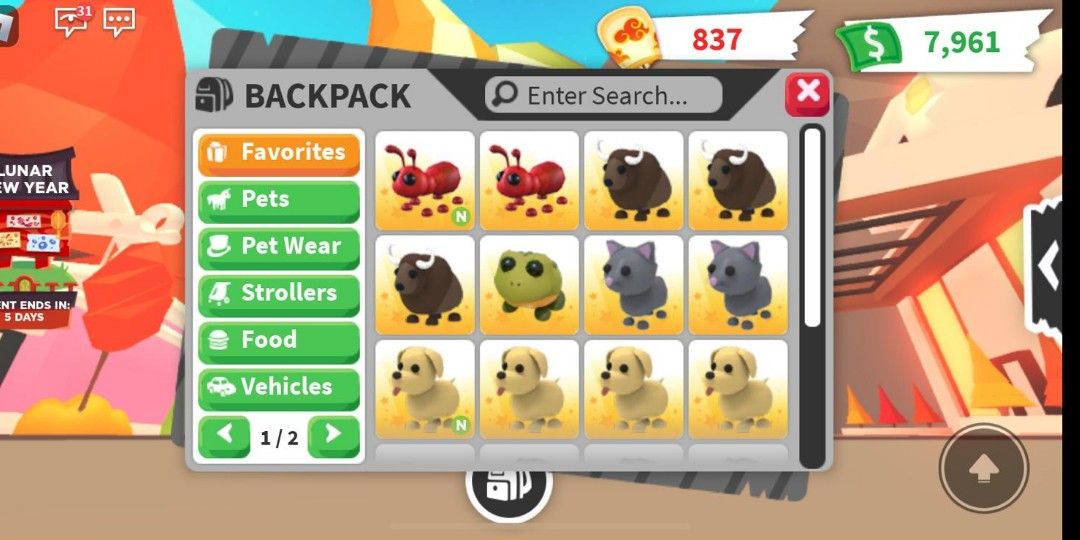 (FULL GROWN! ) Roblox Adopt Me Common Pets, Video Gaming, Gaming ...