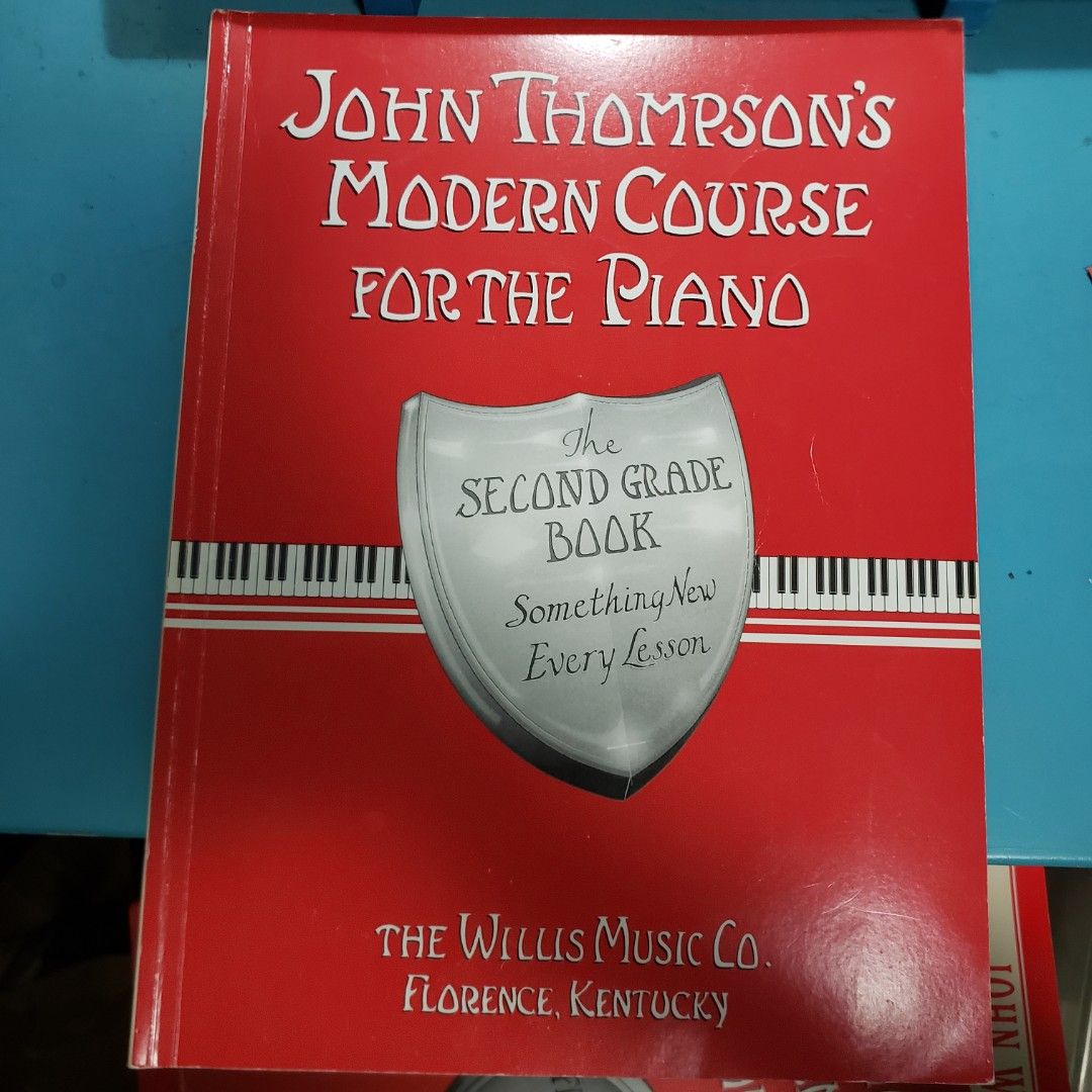 琴書 John Thompson's Modern Course for the Piano, 興趣及遊戲, 書本 & 文具, 教科書 ...