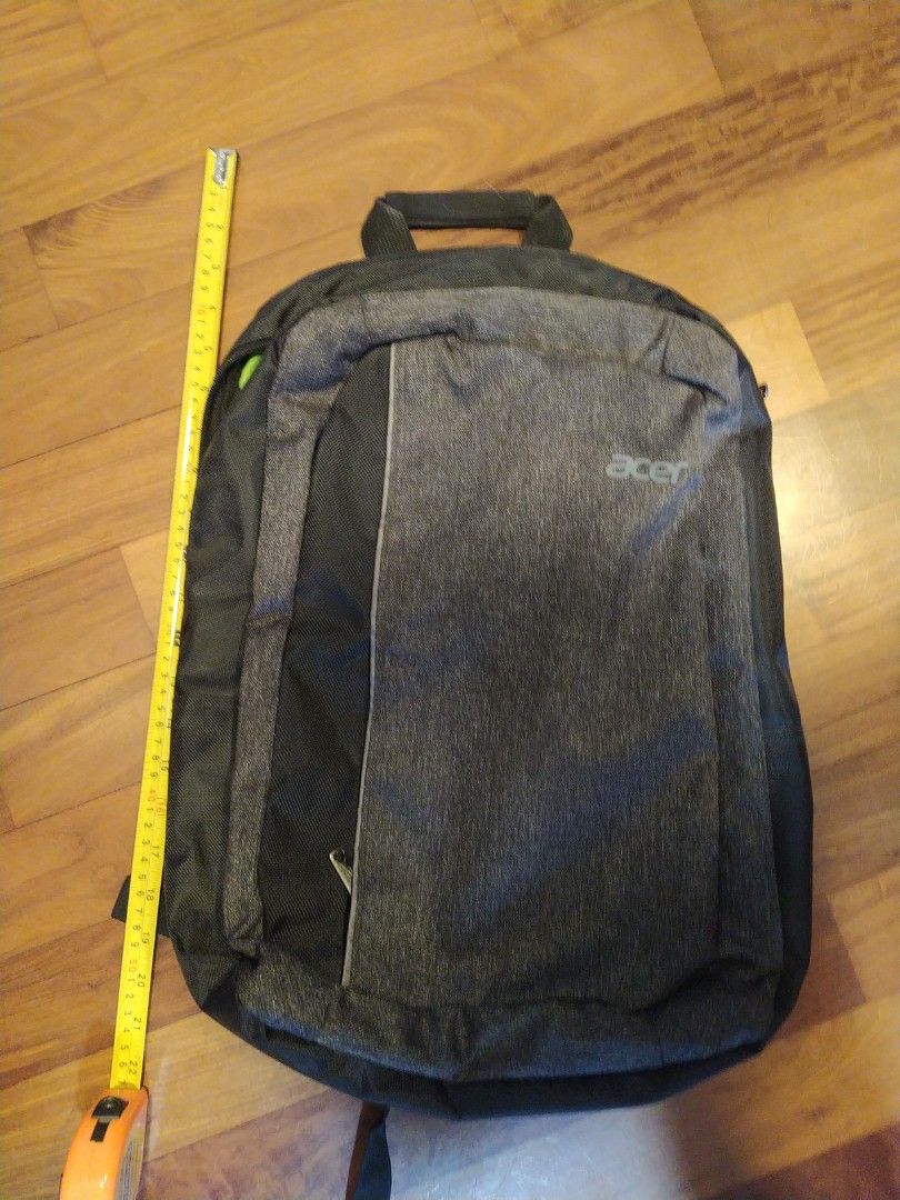 Acer Black Backpack, Men's Fashion, Bags, Backpacks on Carousell