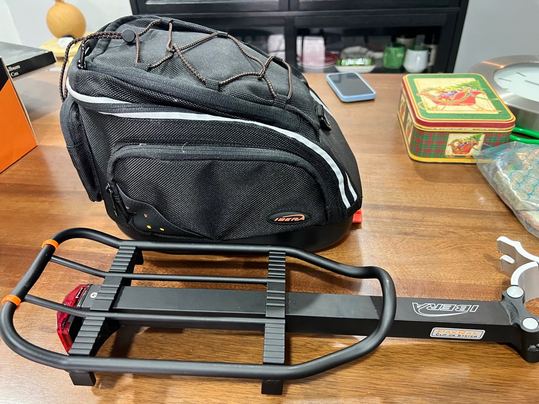 Ibera Rack Rack + Bag, Sports Equipment, Bicycles & Parts, Bicycles on Carousell