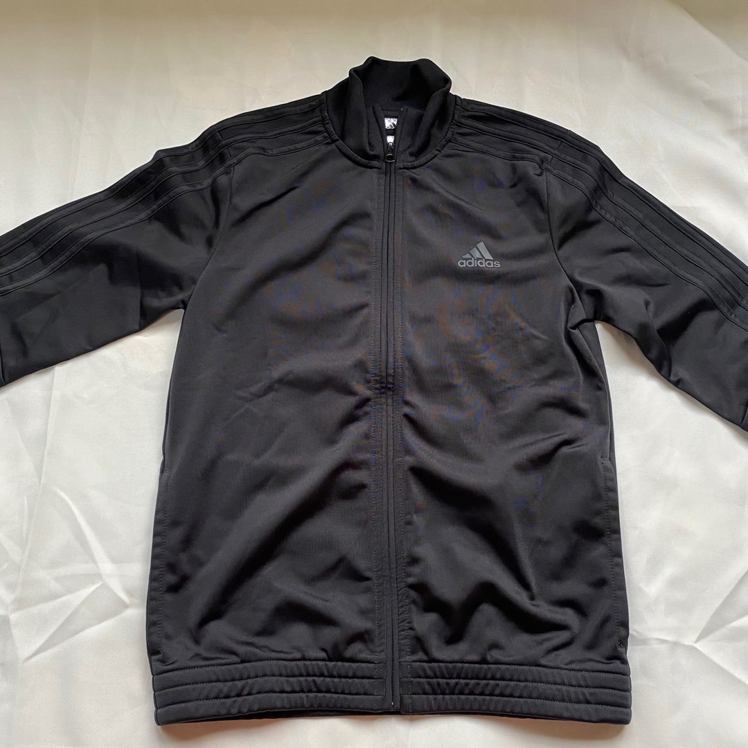 Adidas Black Jacket, Women's Fashion, Coats, Jackets and Outerwear on ...