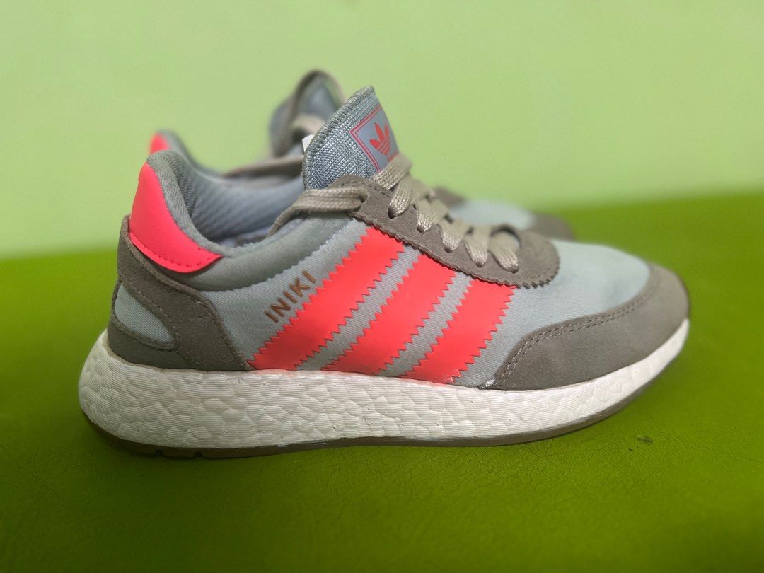 Adidas iniki, Women's Fashion, Footwear, Sneakers on Carousell