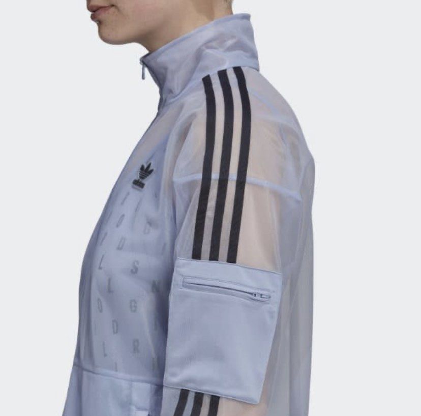 Adidas Mesh Track Top, Women's Fashion, Activewear on Carousell