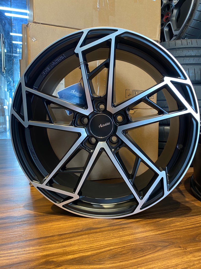 Advanti Racing N609D 19” Rims, 5x112, 19”x8.5”, Offset 35, Car ...