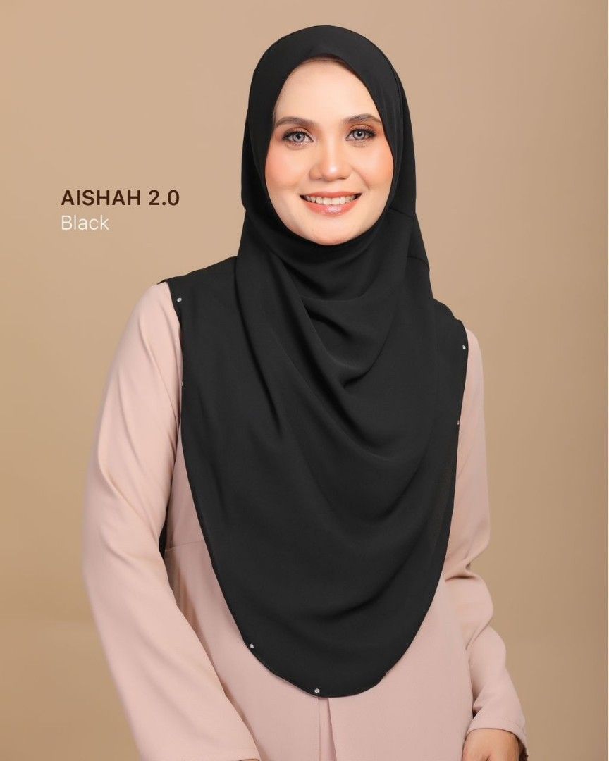 Aishah 2.0 Instant Hijab, Women's Fashion, Muslimah Fashion, Hijabs on ...