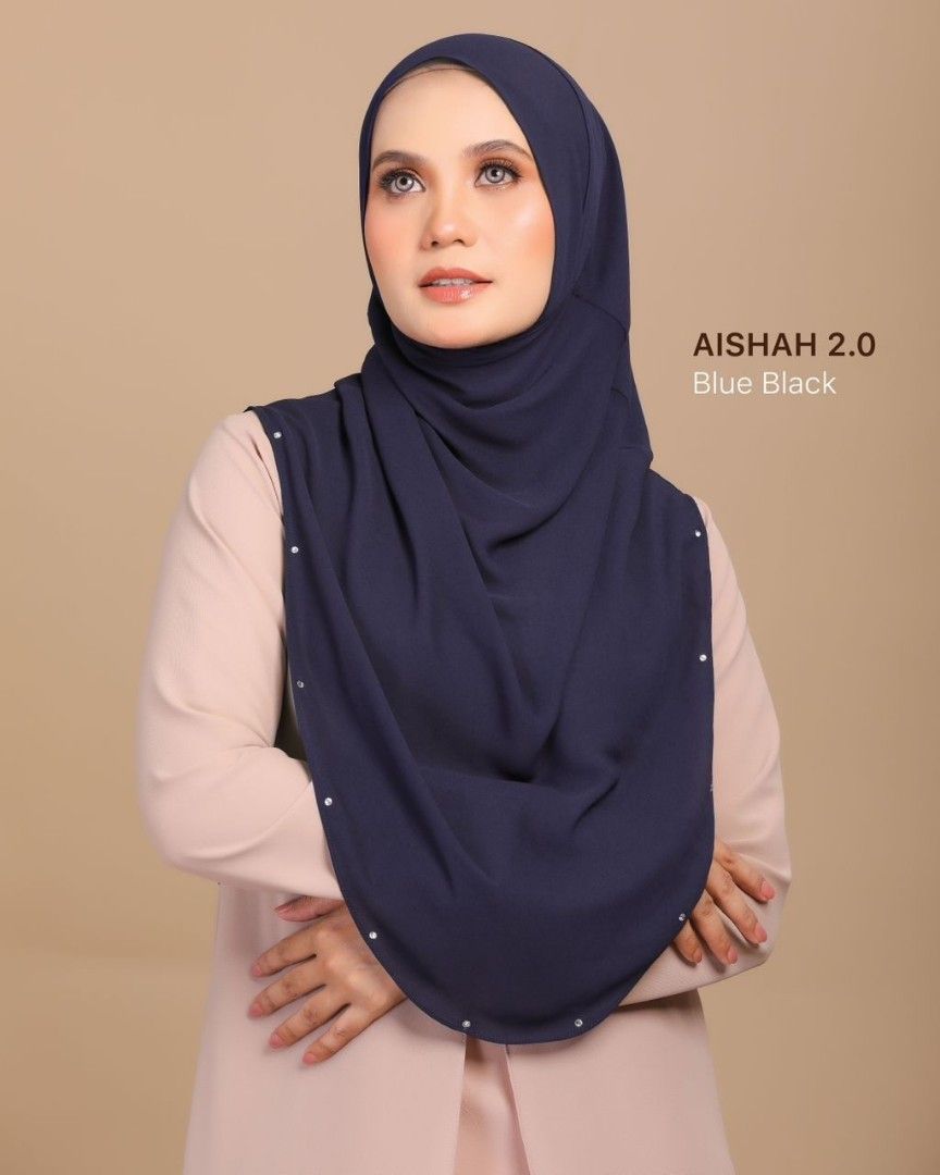 Aishah 2.0 Instant Hijab, Women's Fashion, Muslimah Fashion, Hijabs on ...