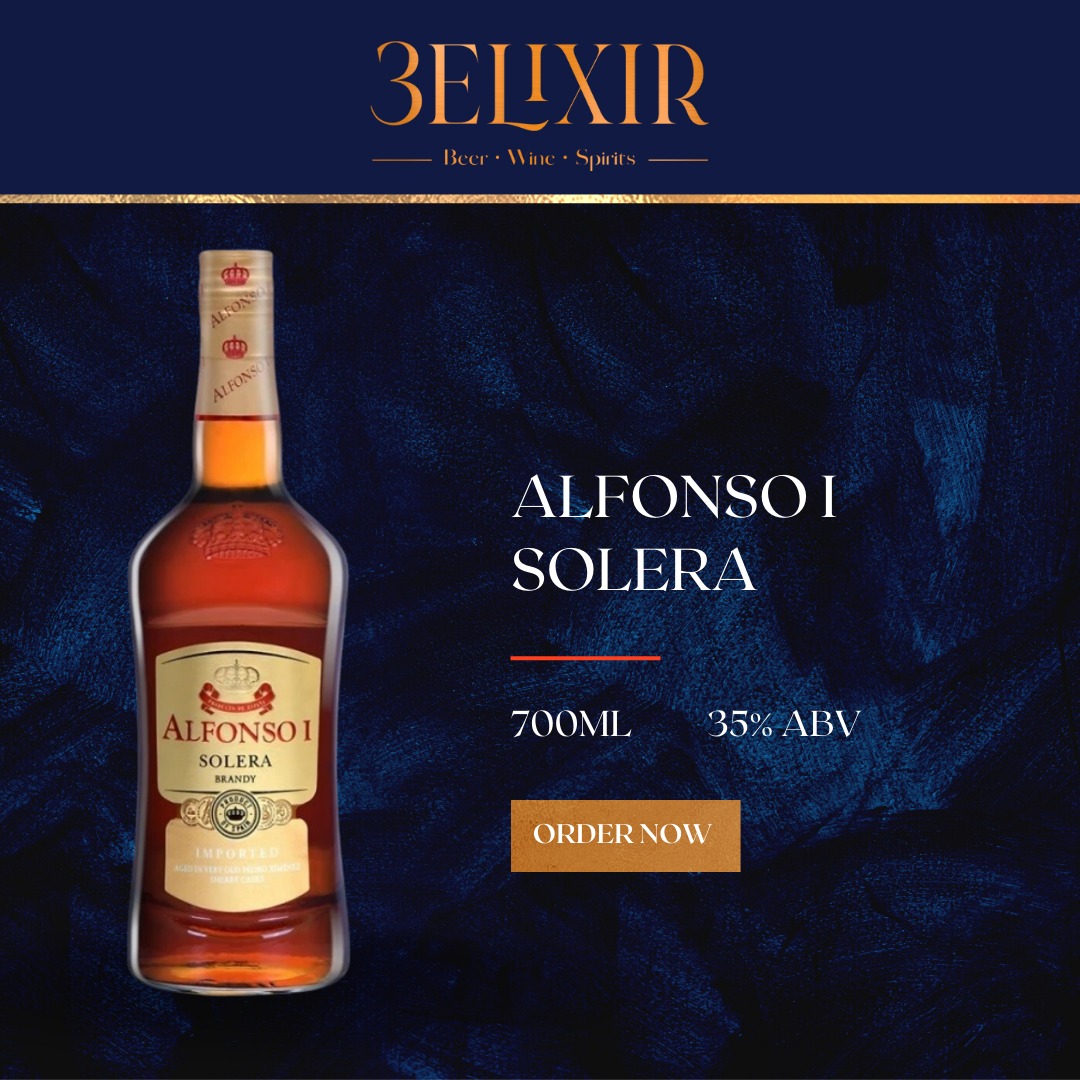 Alfonso I Solera Brandy (Spain), Food & Drinks, Alcoholic Beverages on ...
