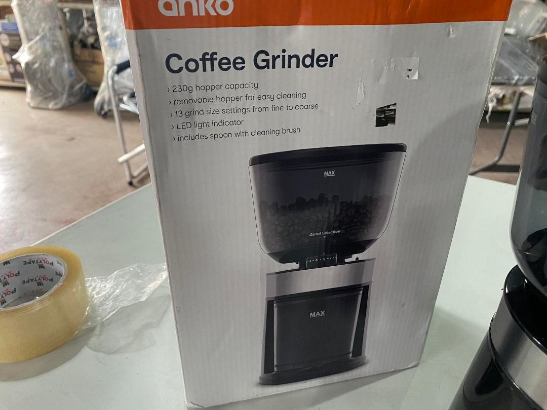 Anko Big Coffee Grinder, TV & Home Appliances, Kitchen Appliances ...