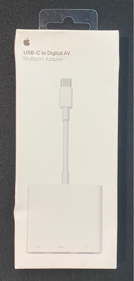 Apple USB-C to Digital AV Multiport Adaptor, Computers & Tech, Parts & Accessories, Cables ...