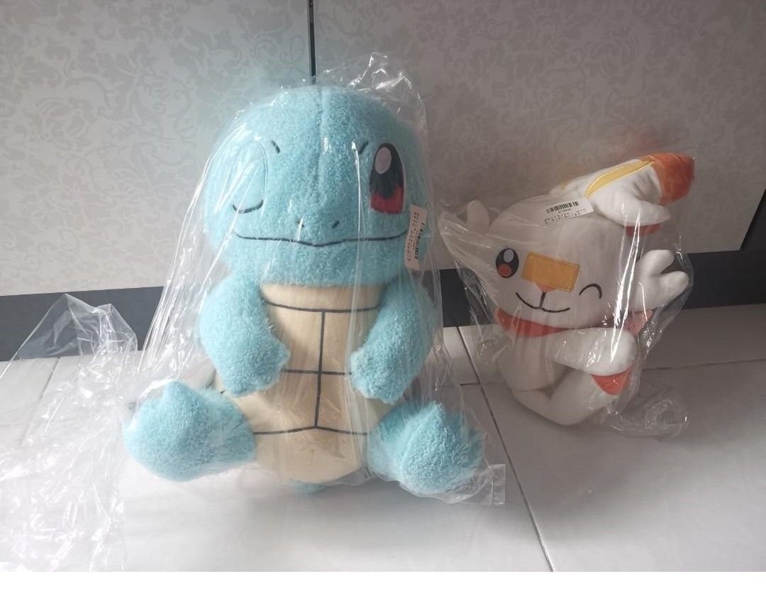 Authentic Toreba Japan Pokemon - Relaxing Time - Big Plushy Squirtle ...
