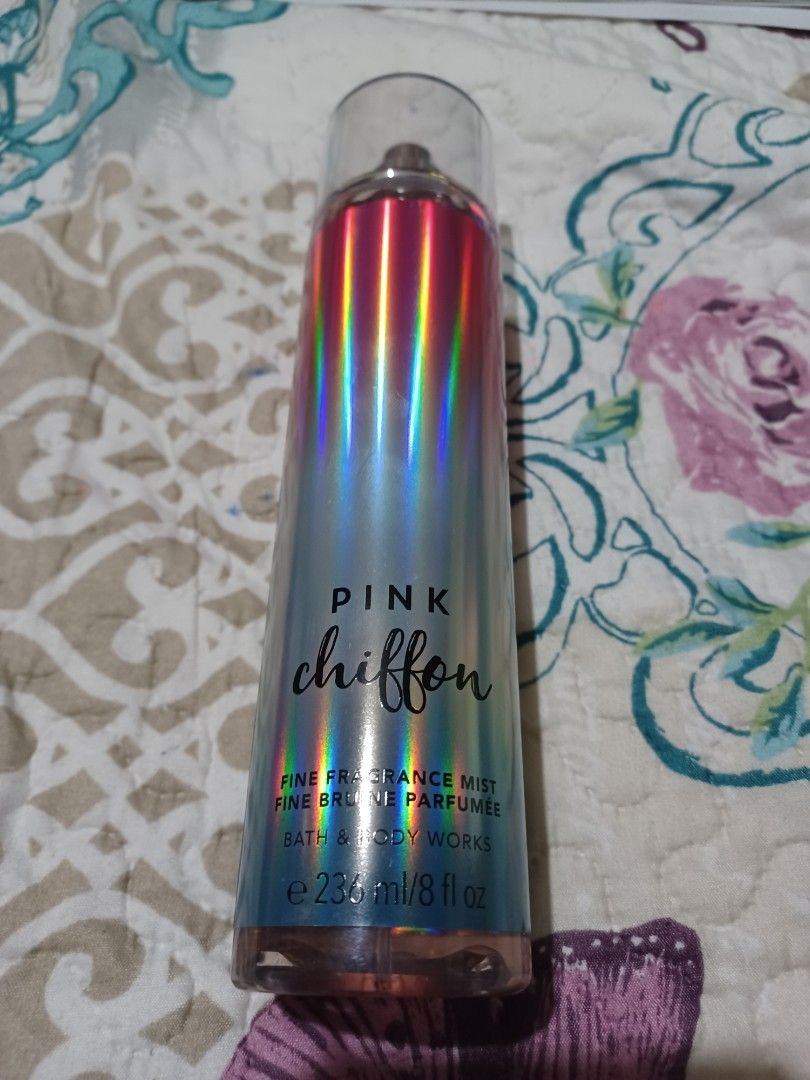 Bath & Body Works Pink Chiffon, Beauty & Personal Care, Fragrance ...