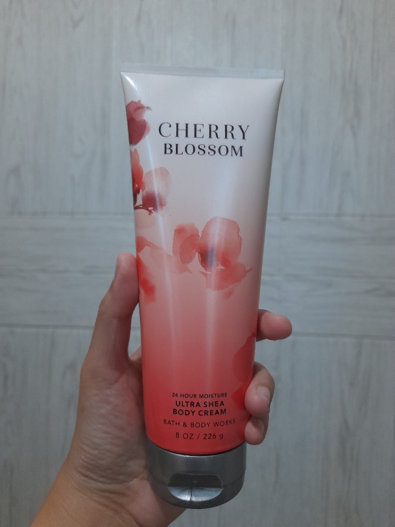 Bath and Body Works Cherry Blossom Body Cream, Beauty & Personal Care ...