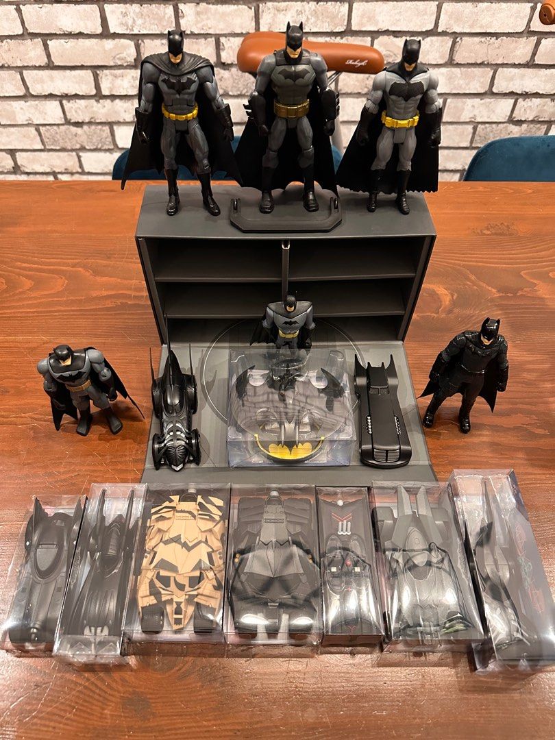Batman Caltex Batmobile Complete Collection 2019 2021 Batman Figure ...