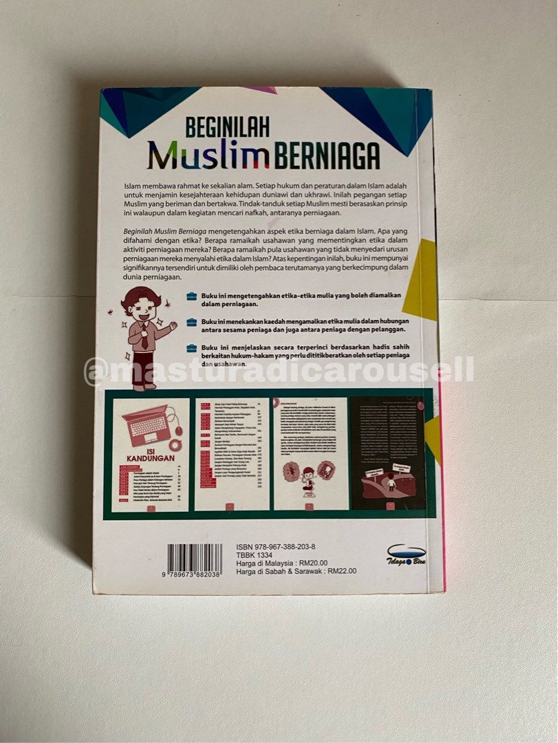 Beginilah Muslim Berniaga, Hobbies & Toys, Books & Magazines, Religion ...