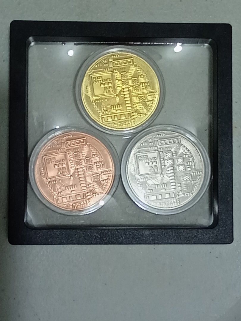 Bitcoins commemorative coin, Hobbies & Toys, Memorabilia & Collectibles ...
