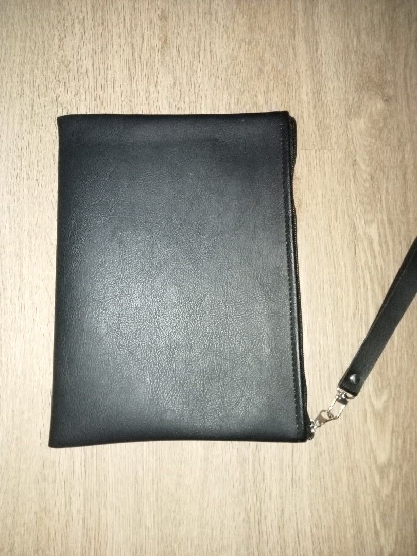 Black Rectangle Pouch, Men's Fashion, Bags, Belt bags, Clutches and ...