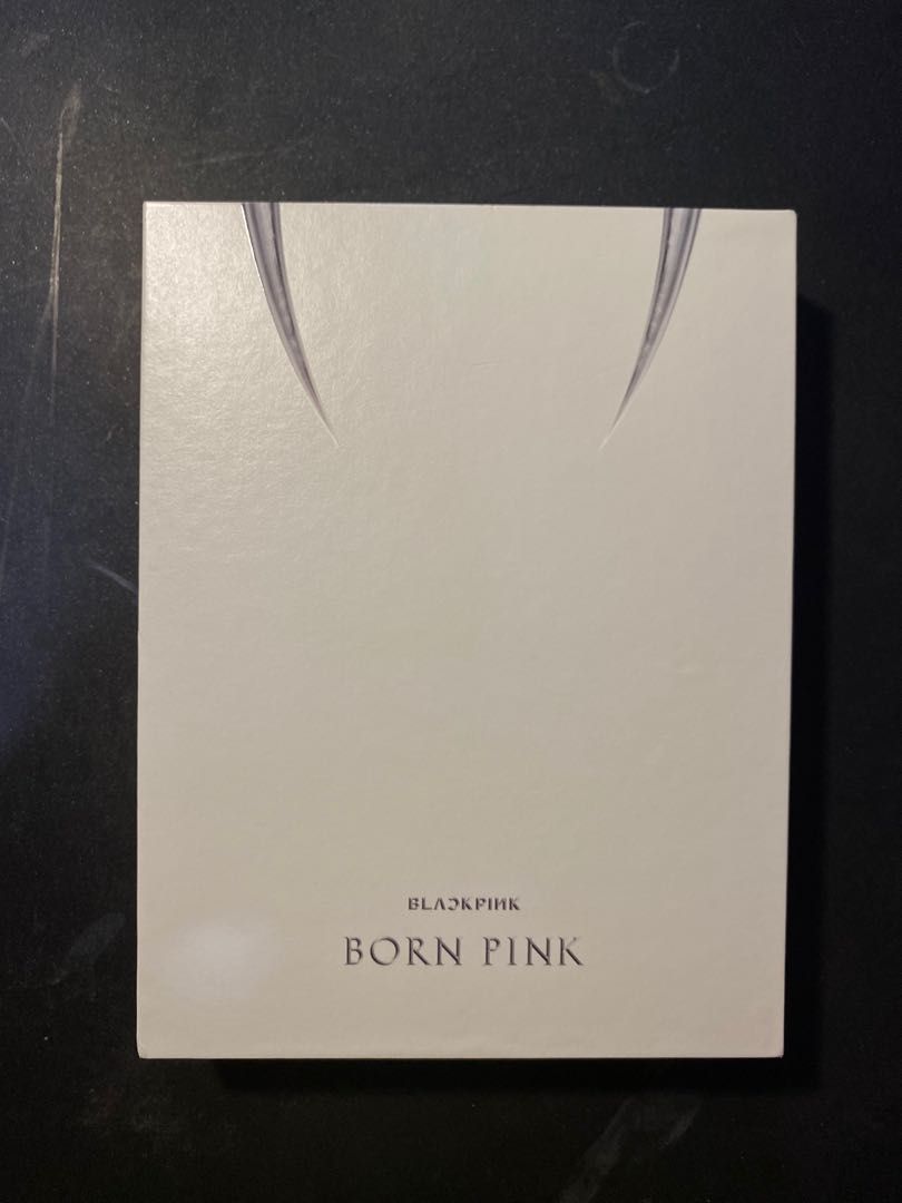 Blackpink Born Pink Album Gray Version, Hobbies & Toys, Memorabilia ...
