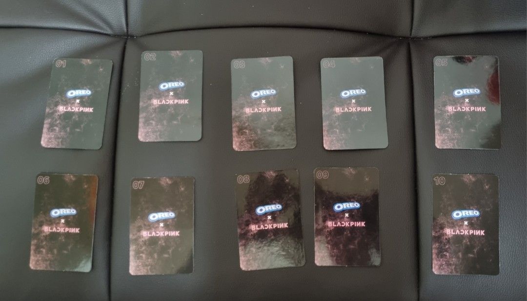 Blackpink Oreo card, Hobbies & Toys, Memorabilia & Collectibles, K-Wave ...