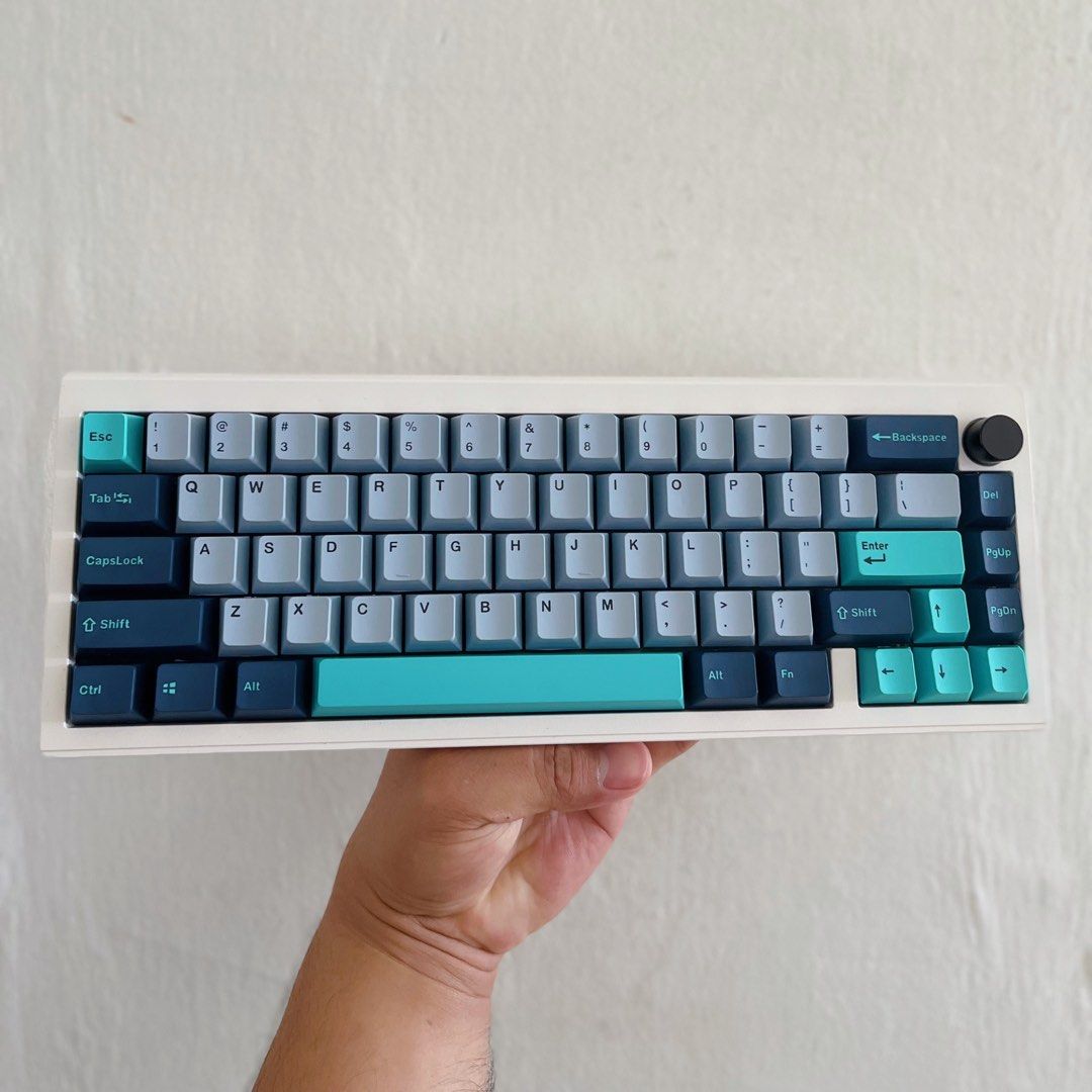 Brand new Fully modded 65% aluminum gasket mounted Custom Mechanical ...