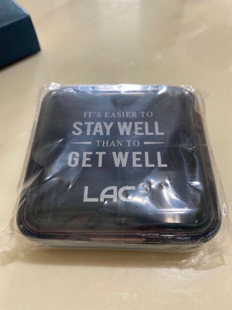 Brand new LAC pill box / organizer, Health & Nutrition, Medical ...