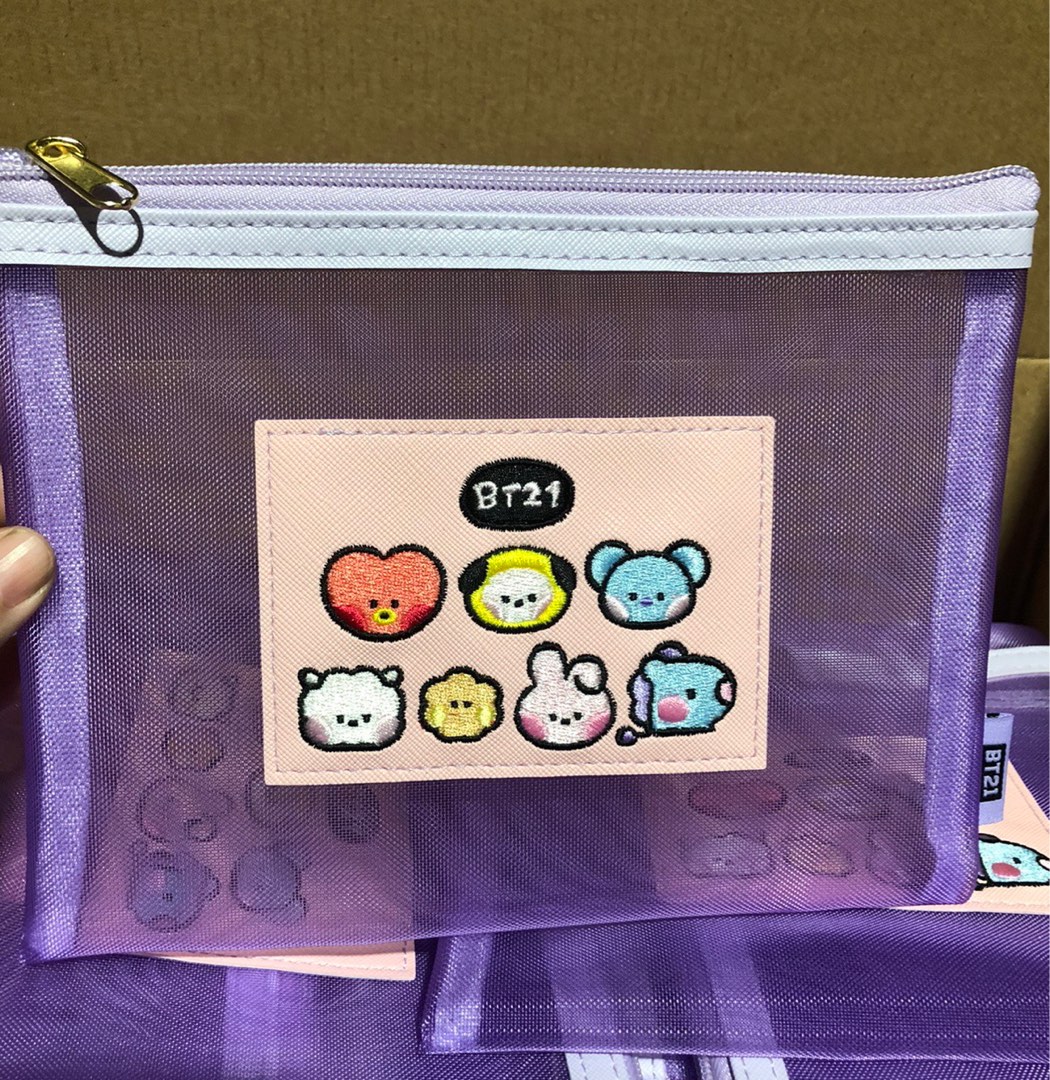 BT21 POUCH, Hobbies & Toys, Memorabilia & Collectibles, K-Wave on Carousell