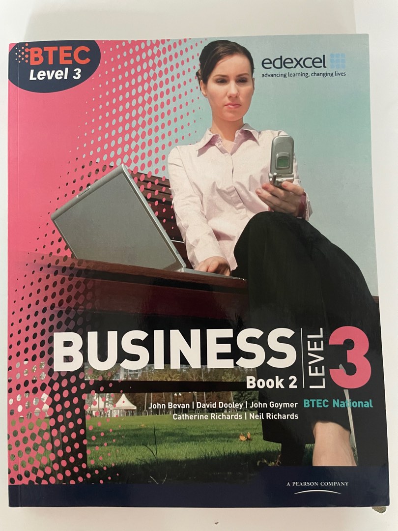 BTEC Business Book 2 Level 3 - Pearson Textbook, 興趣及遊戲, 書本 & 文具, 教科書 - Carousell