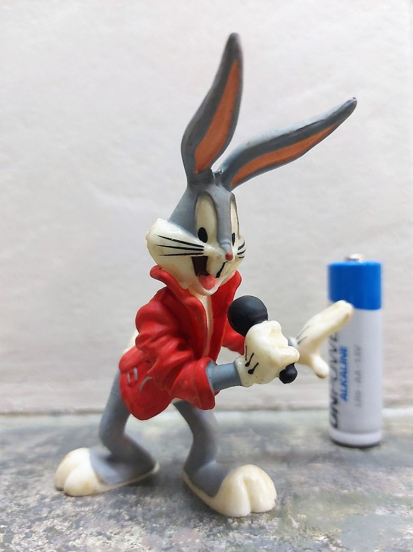 BUGS BUNNY POP SINGER - 1998 Warner Bros Looney Tunes PVC Figure ...